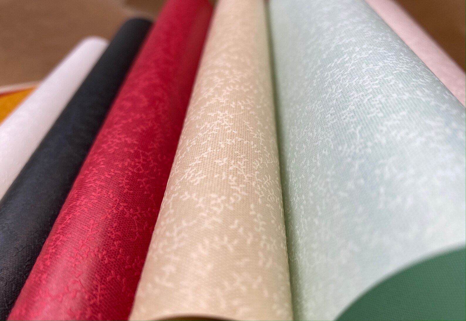 13 Sheets Japanese Laurel Embossed Paper | A4| Washi Paper | Paper ...