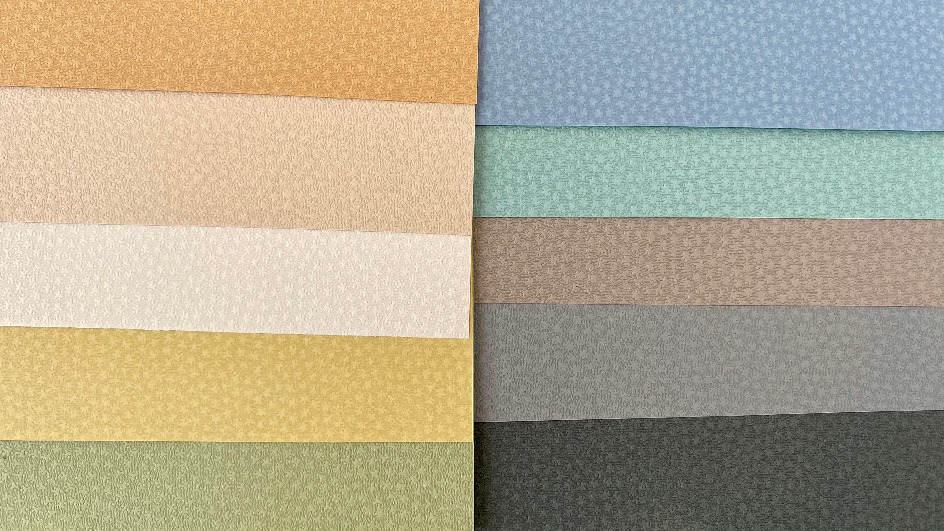 10 Sheets Floral Petal Textured Paper A4 Art Paper Decoration Pastel ...