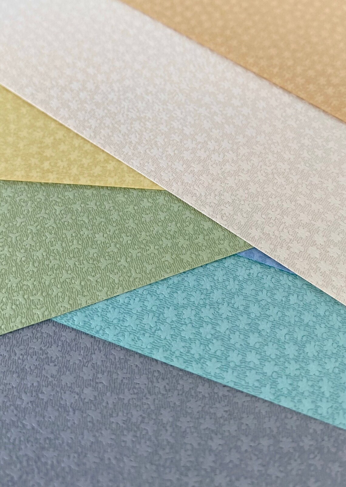 10 Sheets Floral Petal Textured Paper A4 Art Paper Decoration Pastel ...