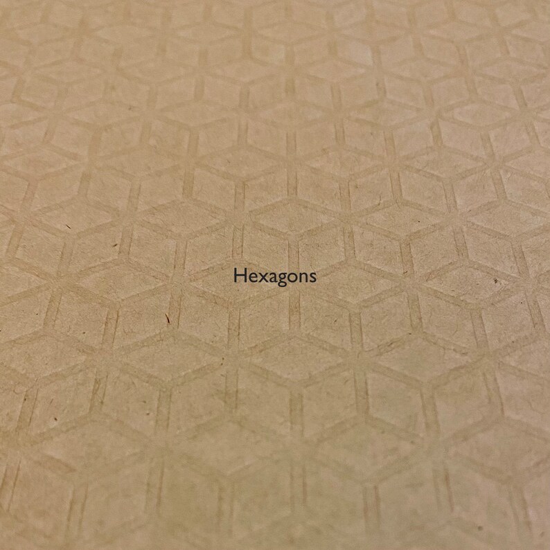 10 Sheets Kraft Paper With 5 Patterns A4 Packaging & - Etsy UK