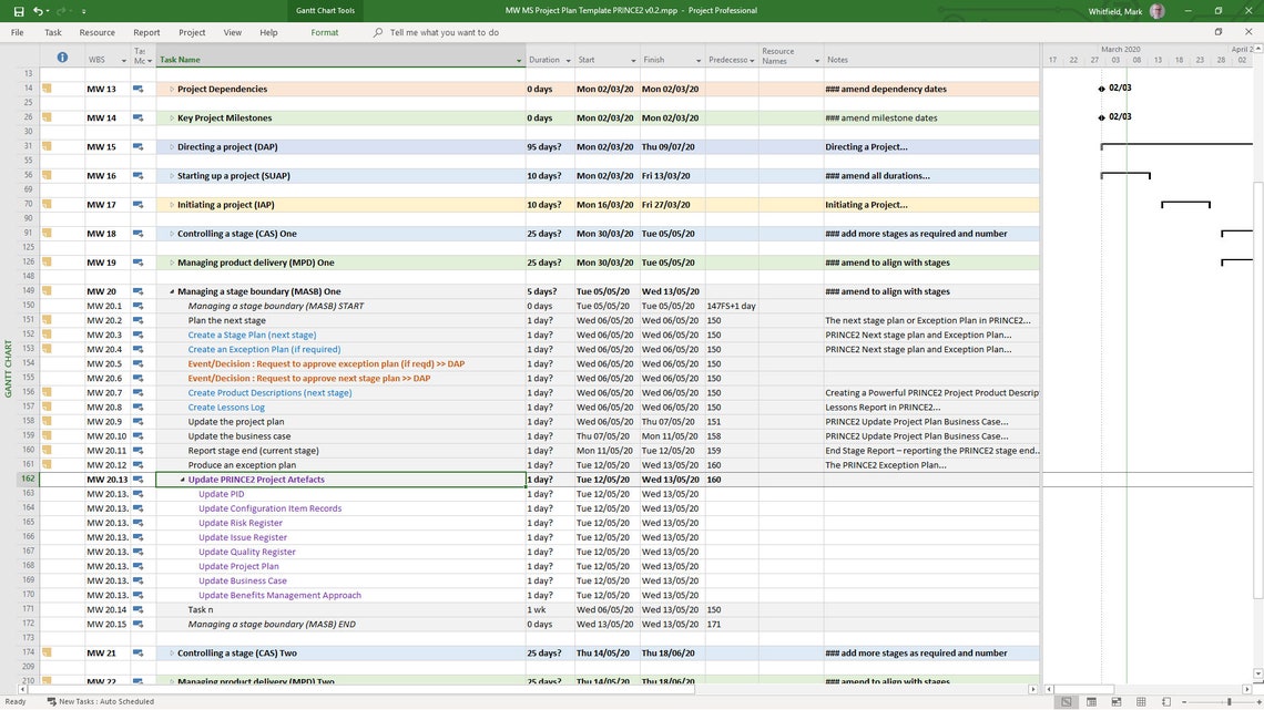 PRINCE2 7th Edition MS Templates Download | Upgrades FREE | Microsoft ...