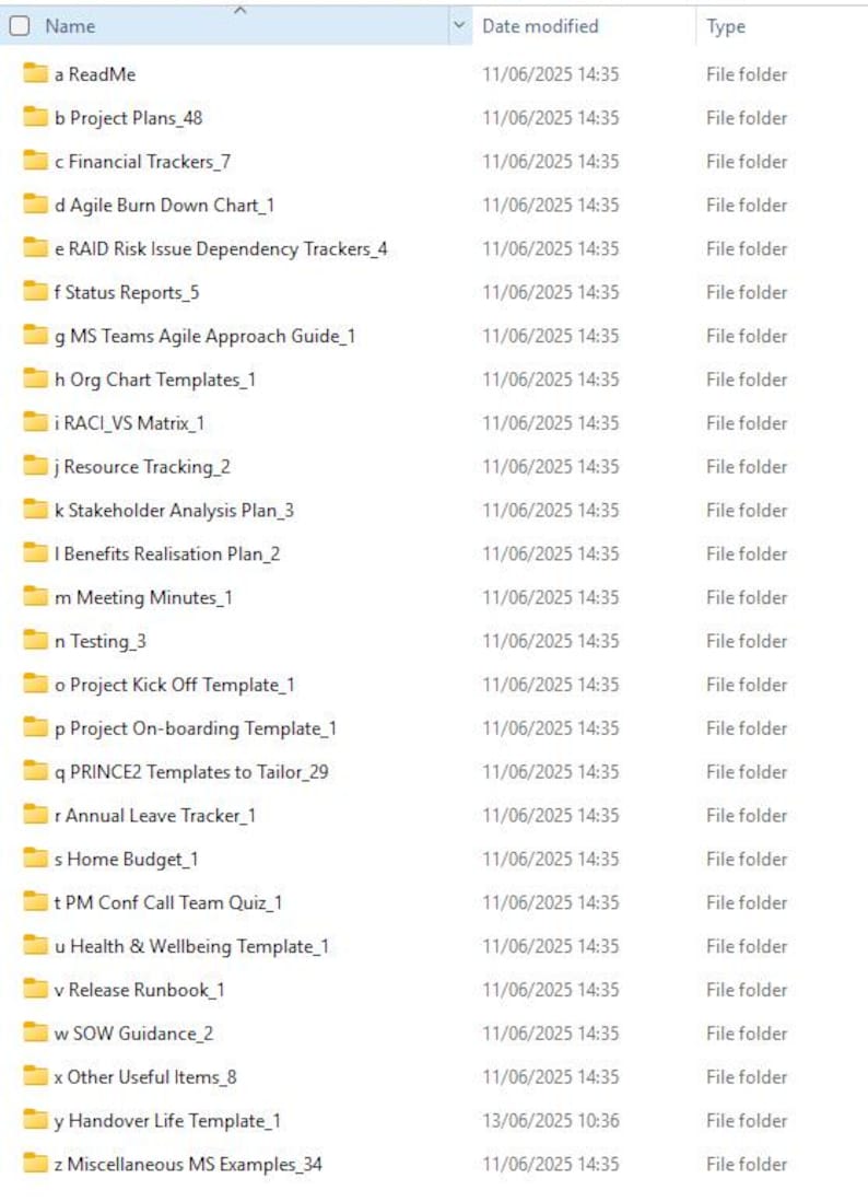 Lifetime FREE Upgrades, Agile Waterfall PRINCE2 Project Programme ...
