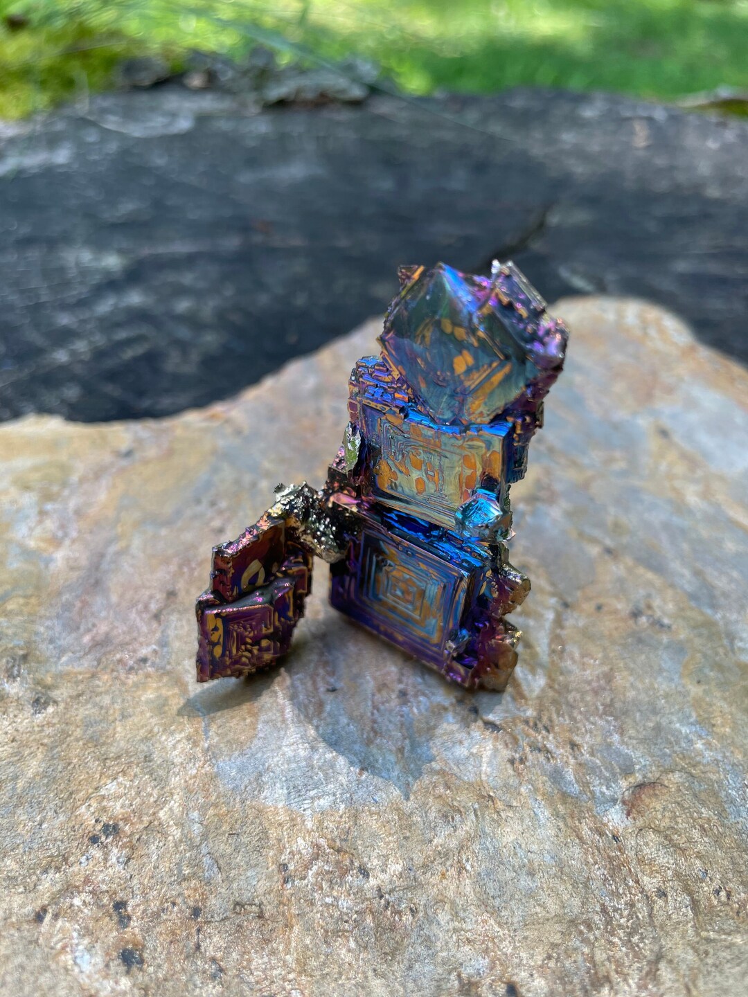 50 Gram Stacked Cube Bismuth Crystal - Etsy
