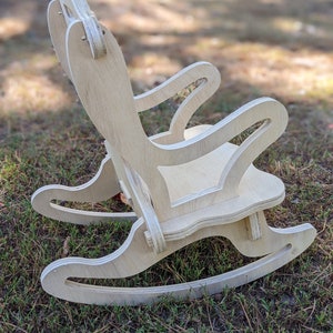 Personalized Child Rocking Chair - Mini Rocker for Kids - Personalized ...