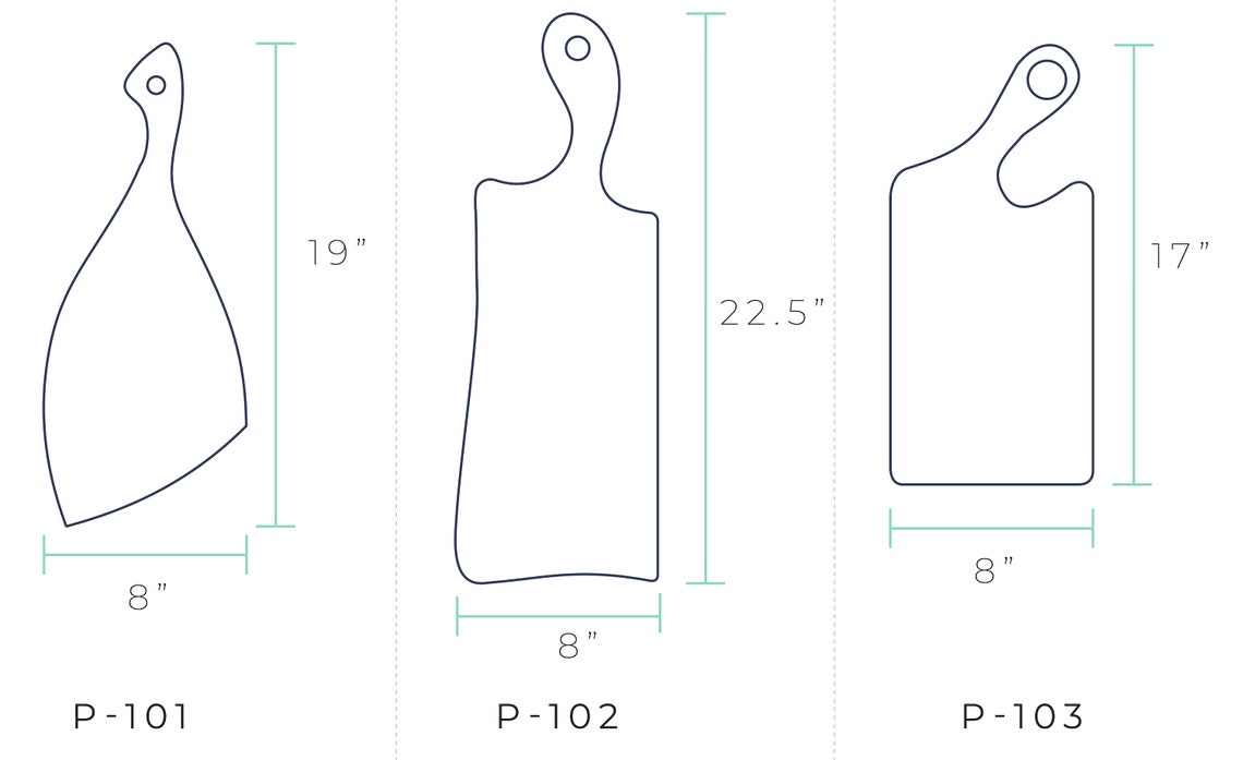 Cutting Board Handle Template
