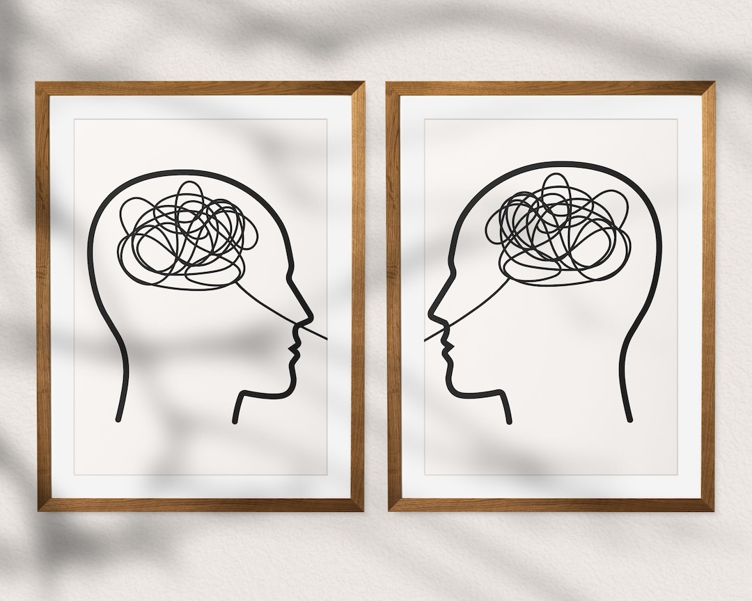 Therapy Talk Wall Art Instant Digital Download Mental Etsy