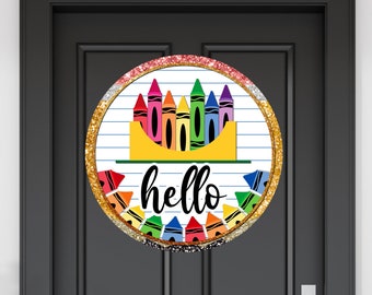 Welcome Sign Crayon - Etsy