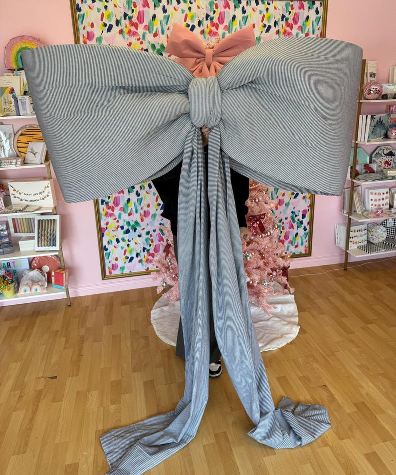 Custom Fabric Bows - Etsy
