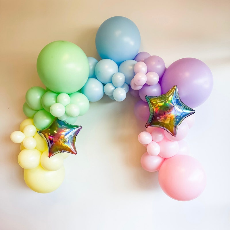 Rainbow Balloons - Etsy