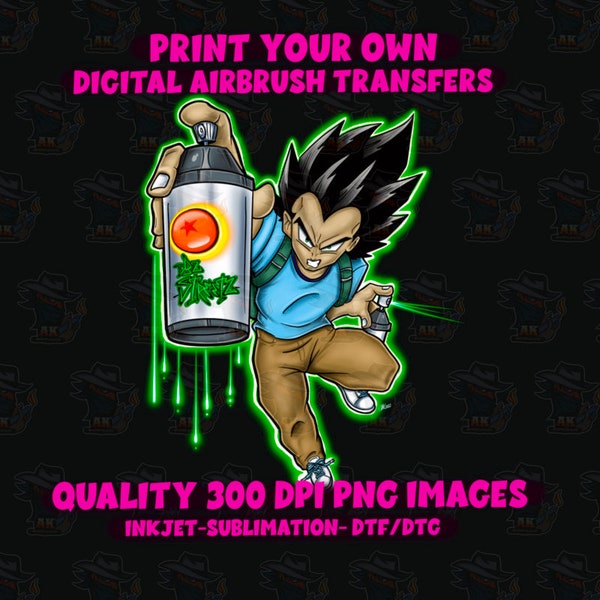 Anime Airbrush Stencil - Etsy