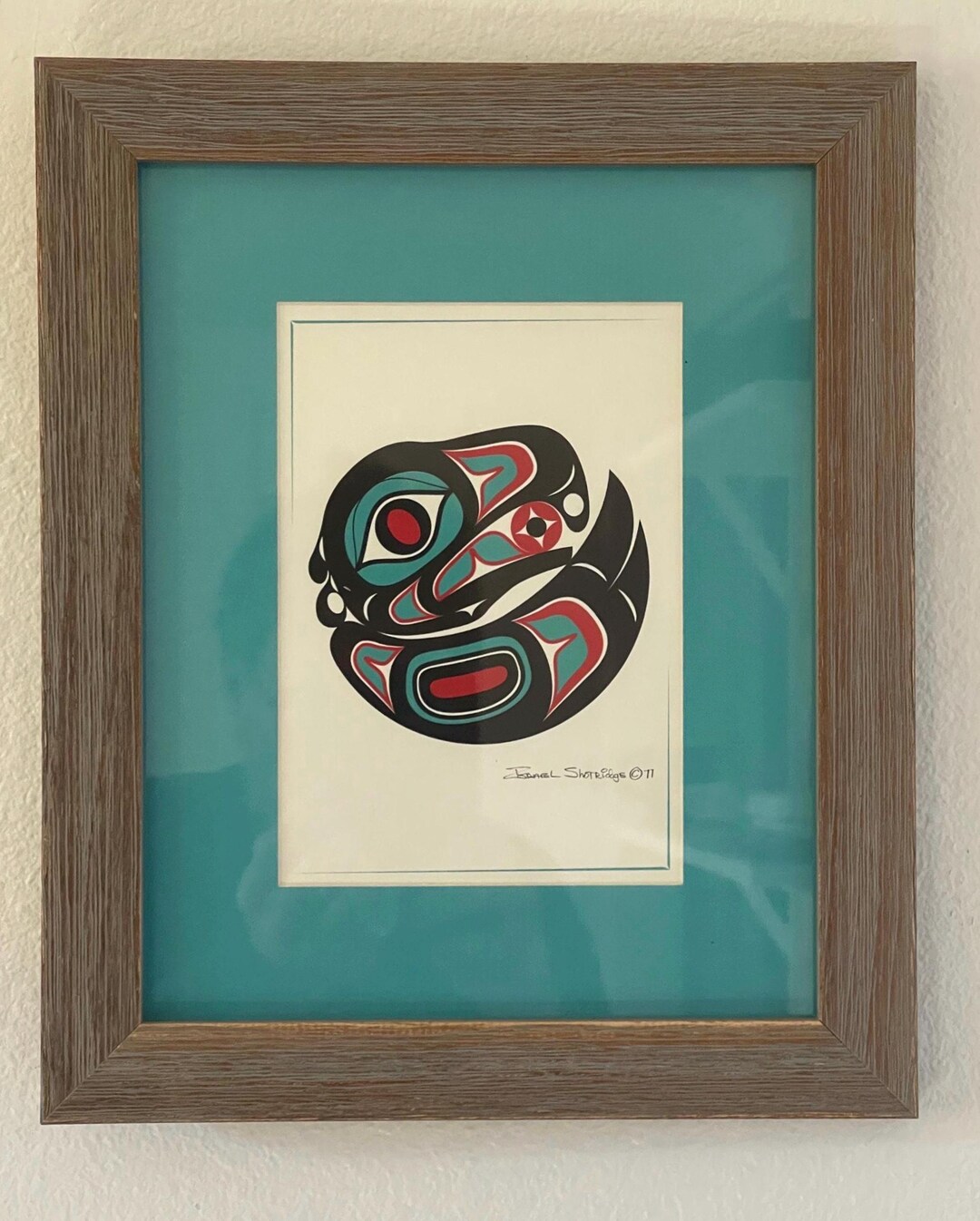 Native American Alaskan Tlingit Nation Master/ Artist/carver Israel ...