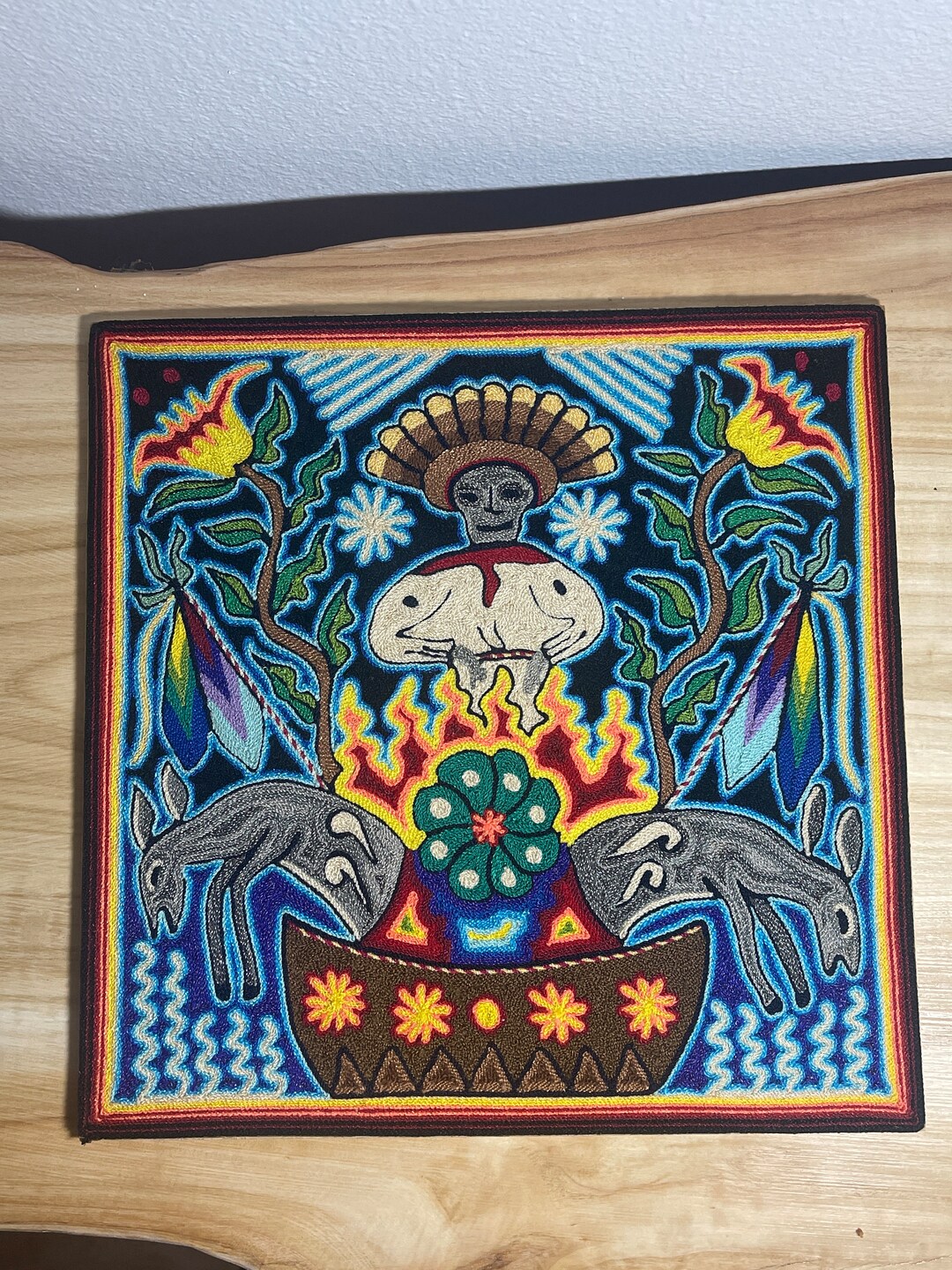 Indigenous Yarn Art From the Huichol Indians of Mexico - Etsy