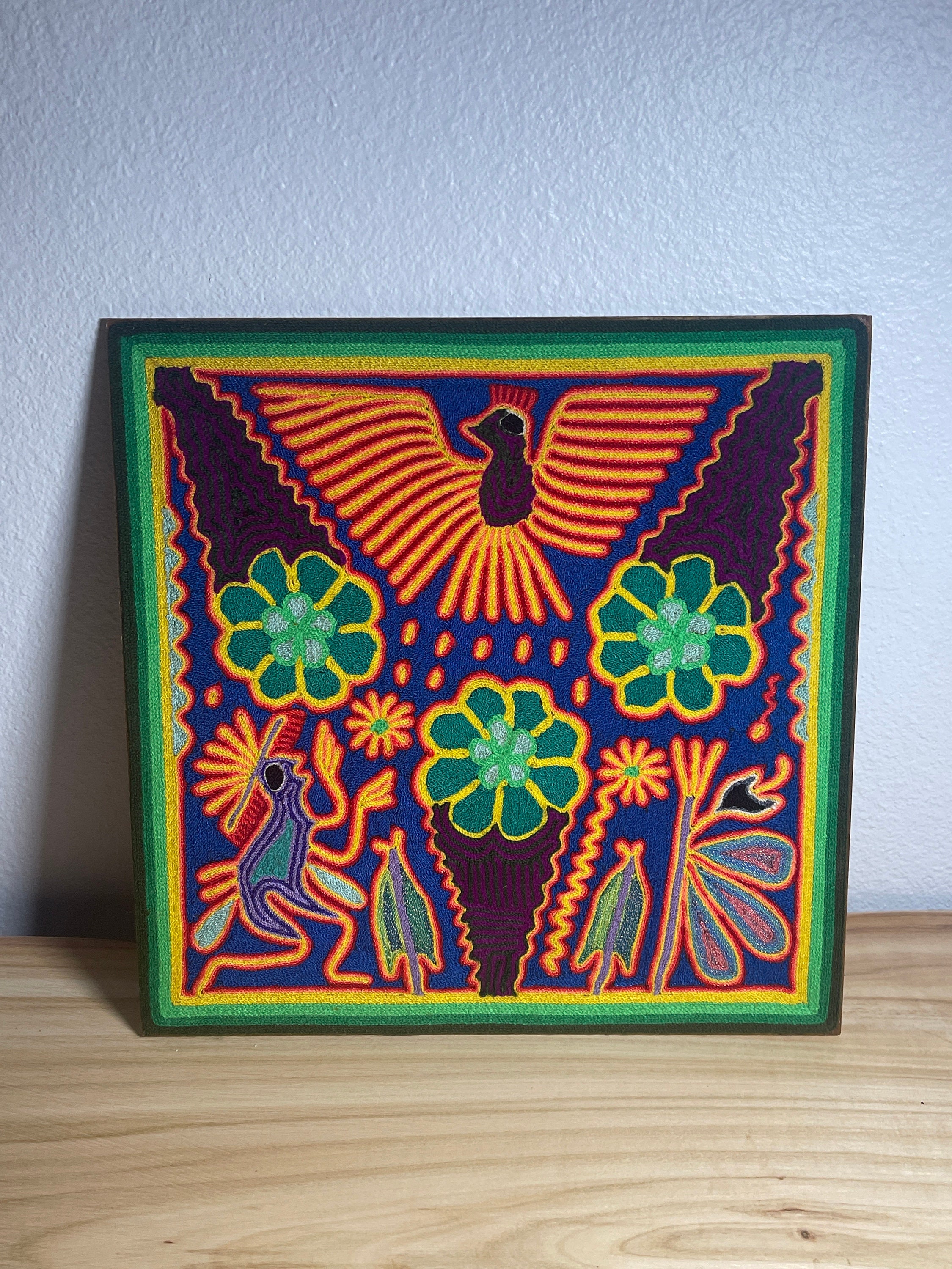 Indigenous Yarn Art From the Huichol Indians of Mexico - Etsy