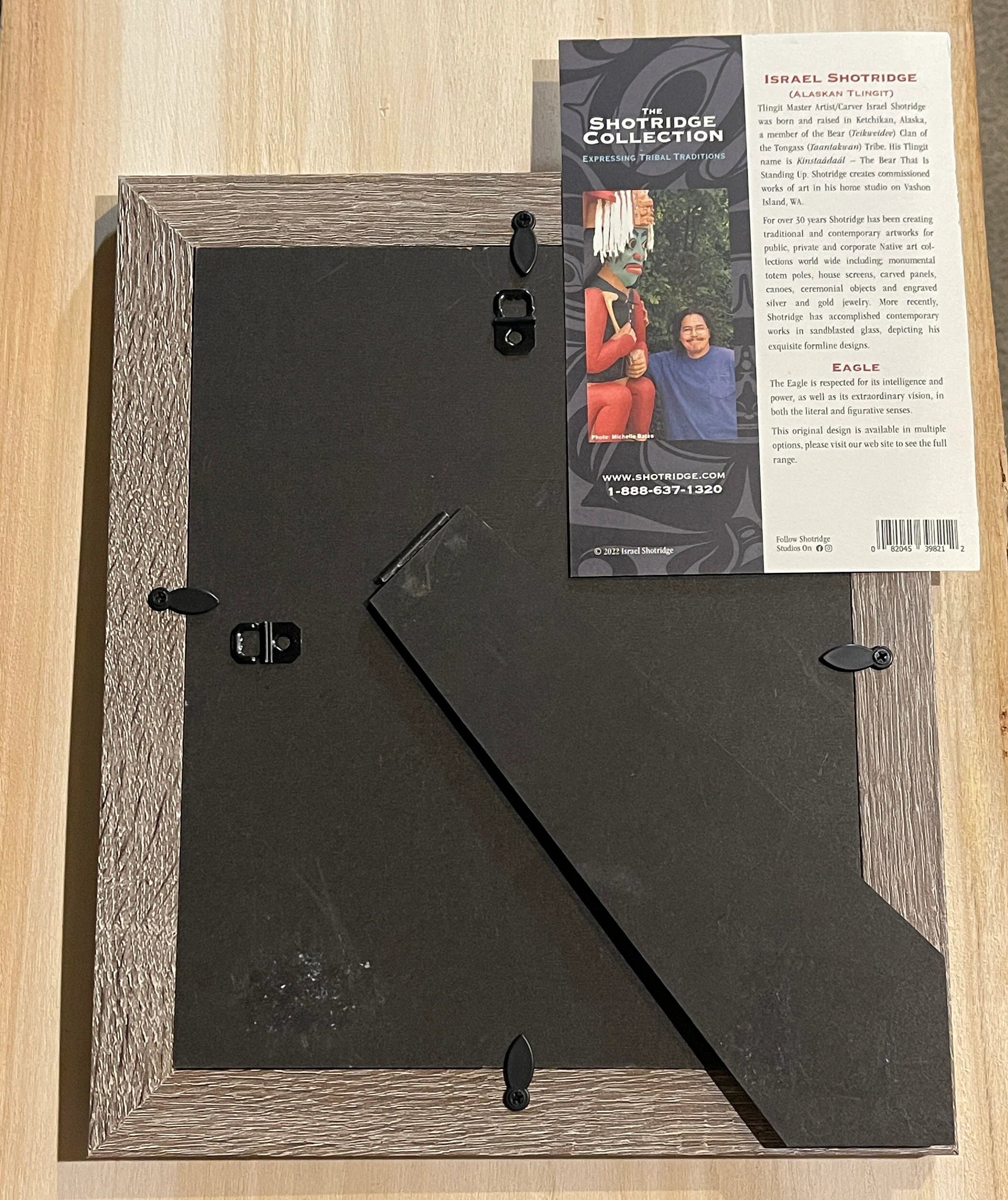 Native American Alaskan Tlingit Nation Master/ Artist/carver Israel ...