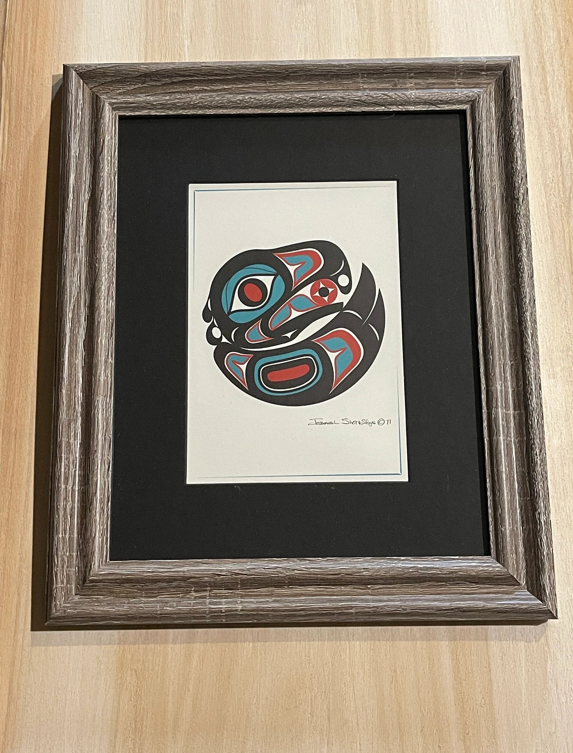 Native American Alaskan Tlingit Nation Master/ Artist/carver Israel ...