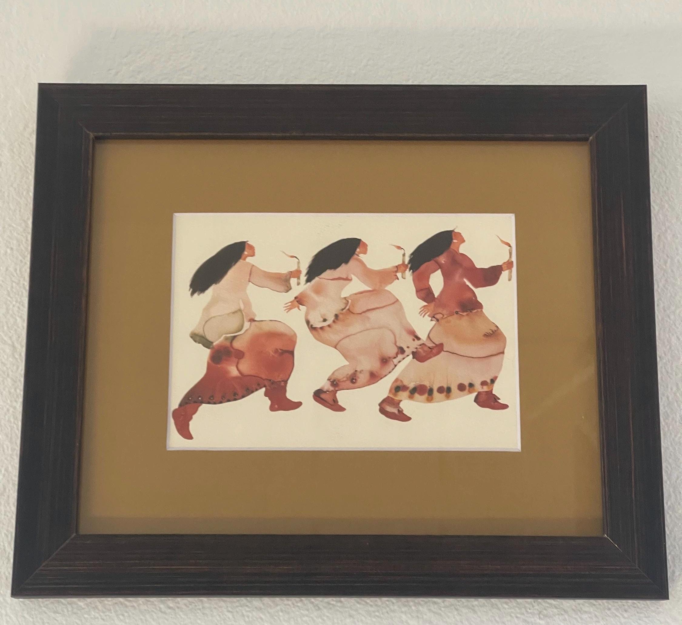 Framed Carol Griggs Lithograph Art Card, "first Angels" 8x10 - Etsy