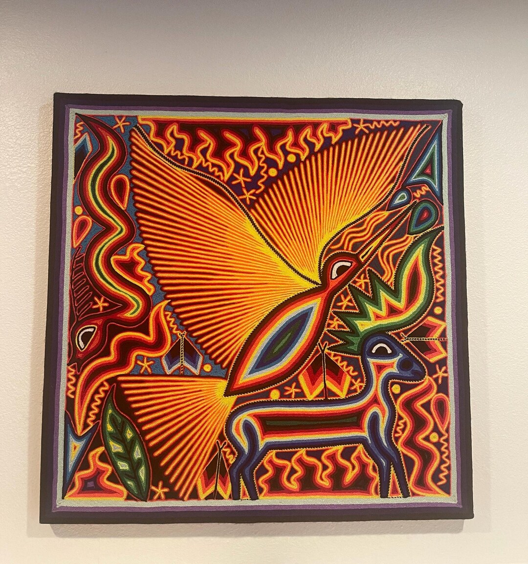 Indigenous Yarn Art From the Huichol Indians of Mexico