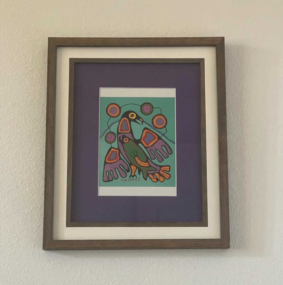 Native American/ First Nations Ojibway Artist Norval Morrisseau Art ...