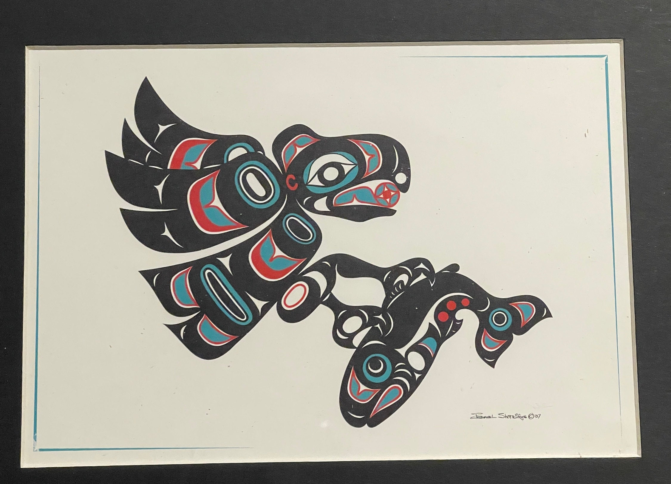 Native American Alaskan Tlingit Nation Master/ Artist/carver Israel ...