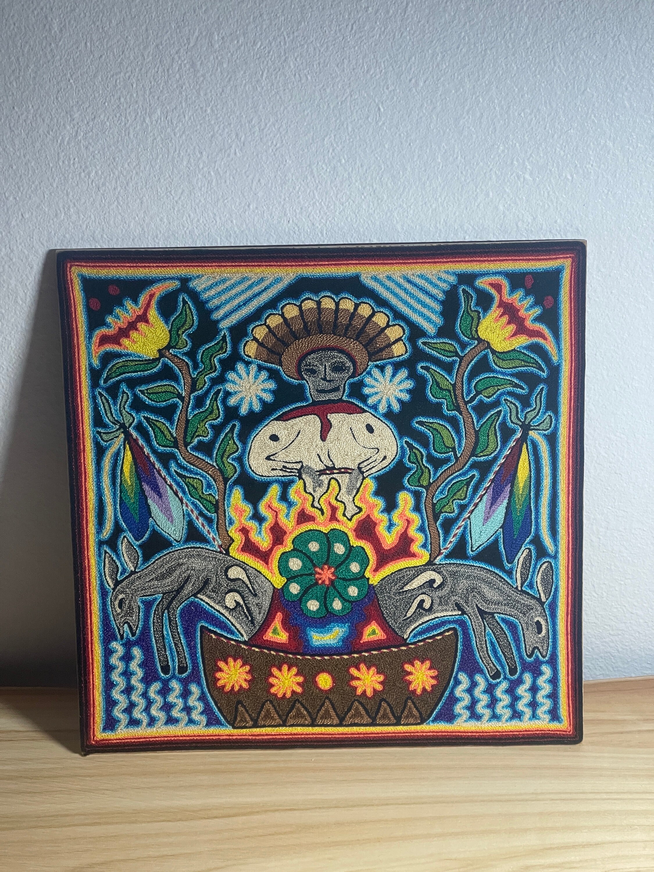 Indigenous Yarn Art From the Huichol Indians of Mexico - Etsy