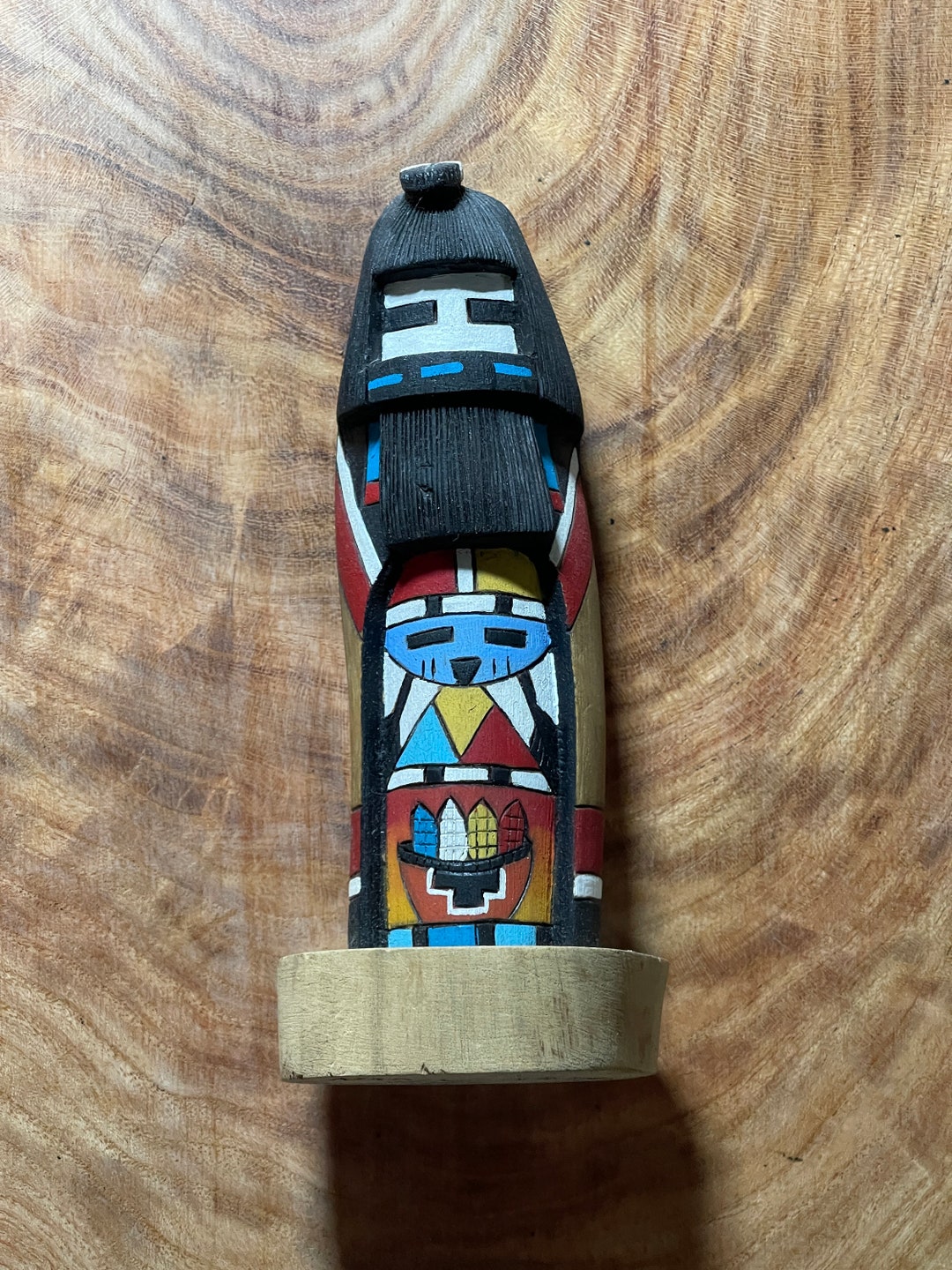 Hopi Native American Long Haired Maiden Kachina Signed - Etsy