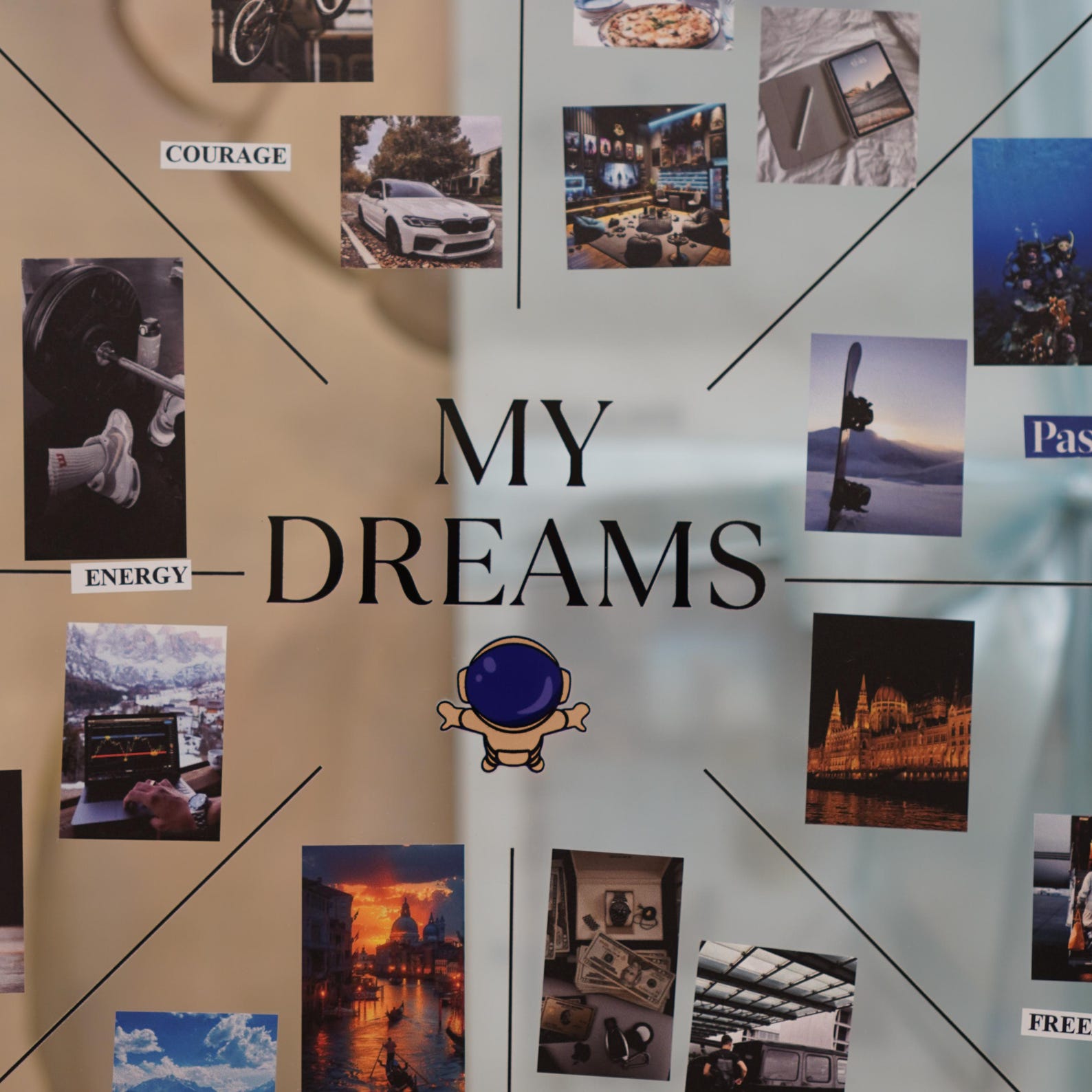 Kids Vision Board Kit – Acrylic Dream Board for Boys & Girls | Goal ...