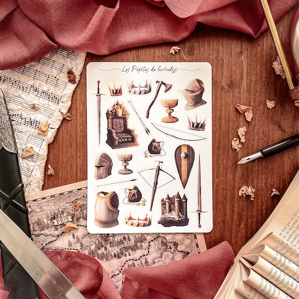 Fantasy Stickers - Etsy