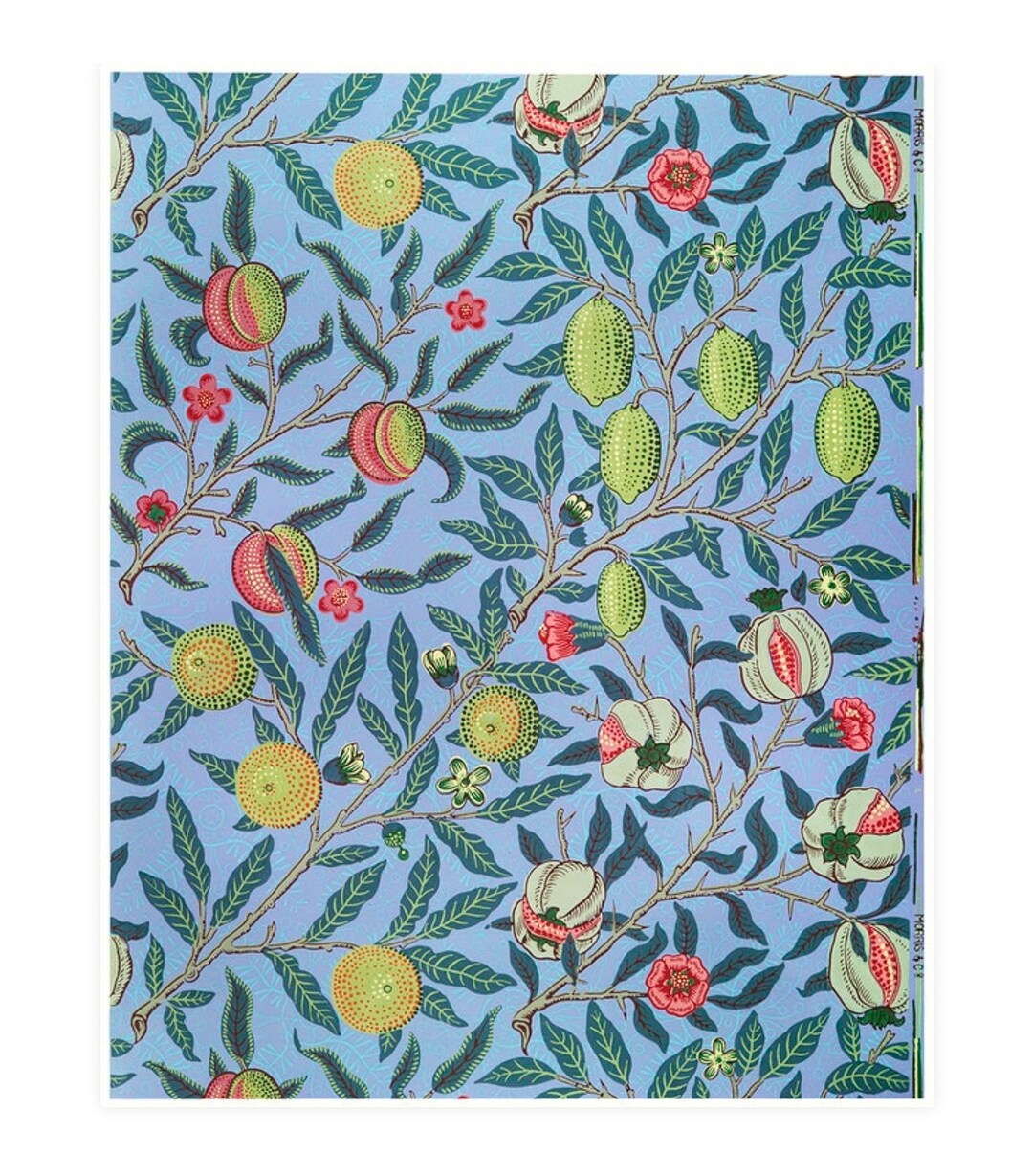 Vintage William Morris Fruit Print, William Morris Print, Fruit Print ...
