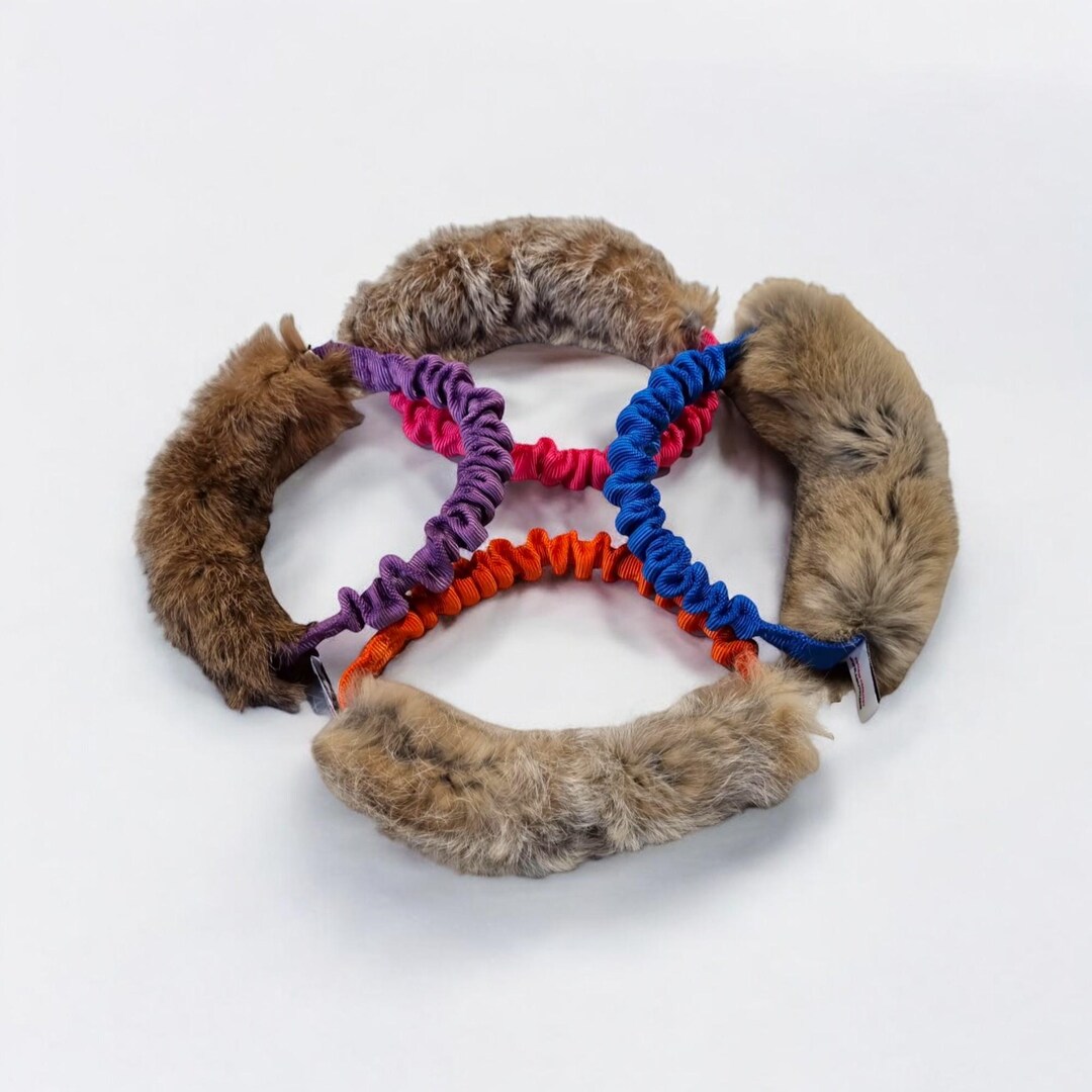 Agilitoy Rabbinity - Rabbitskin Bungee Ring (tug Toy for Dogs) - Etsy