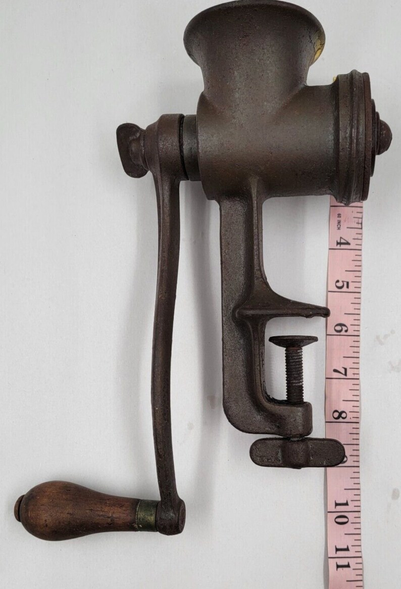 King Bee No. 120 Universal Food Meat Chopper Grinder Steel Rare Early ...