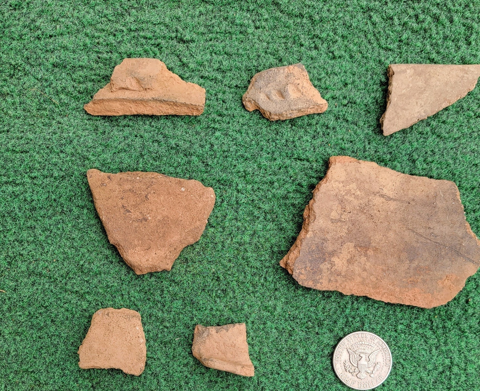 18 Native American Indian Pottery Sherds North Georgia Artifacts ...