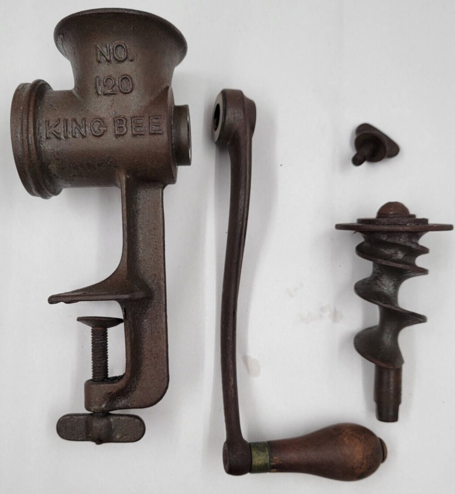 King Bee No. 120 Universal Food Meat Chopper Grinder Steel Rare Early ...
