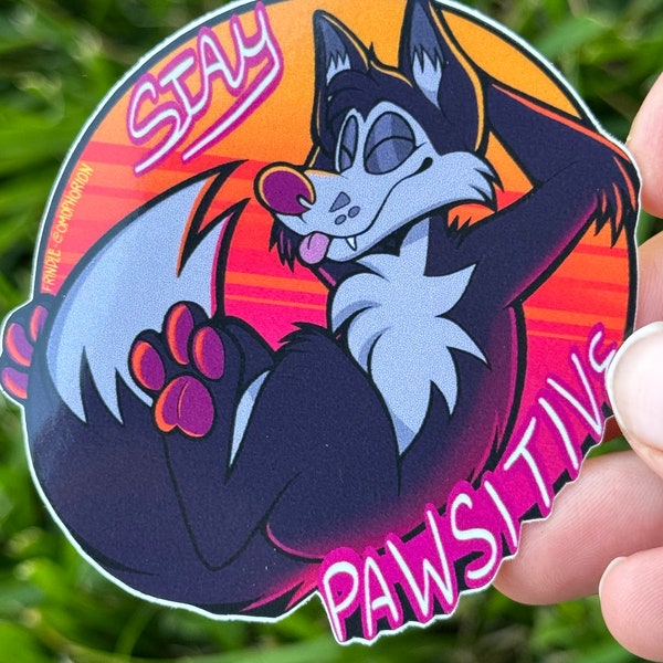 Furry Sticker - Etsy