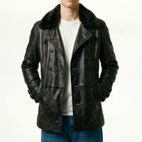 Leon S Kennedy RE9 Jacket, Leon Requiem Black Leather Jacket, Resident ...