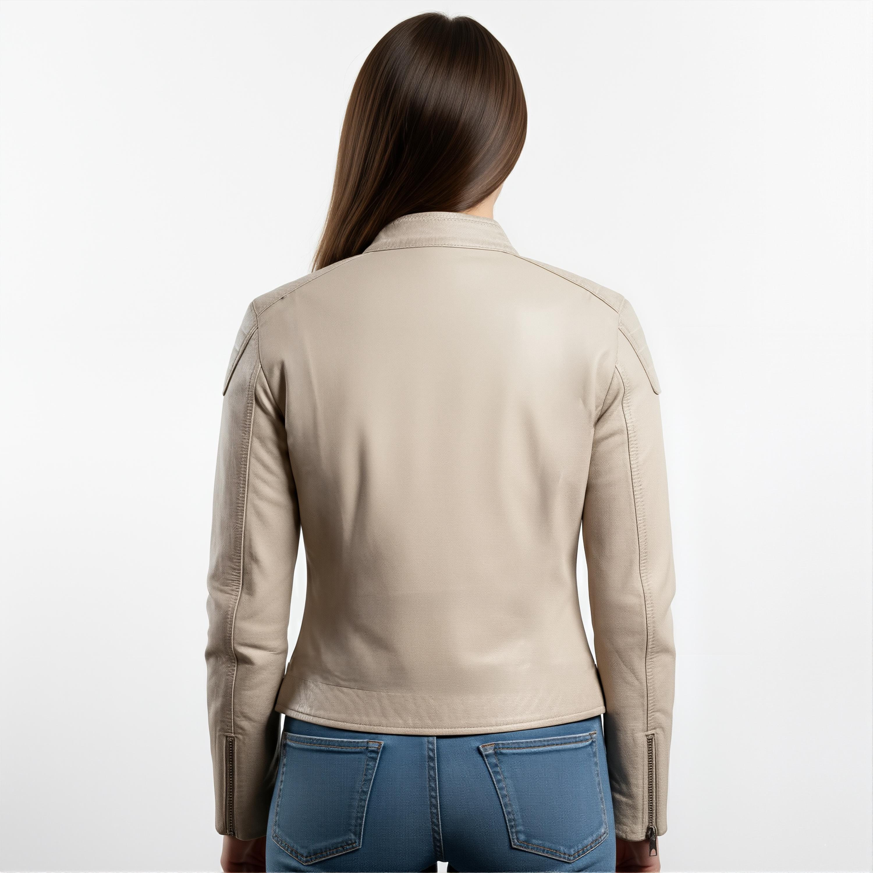 Arc Raiders Leather White Jacket Cosplay - Game Leather Jacket Cosplay ...