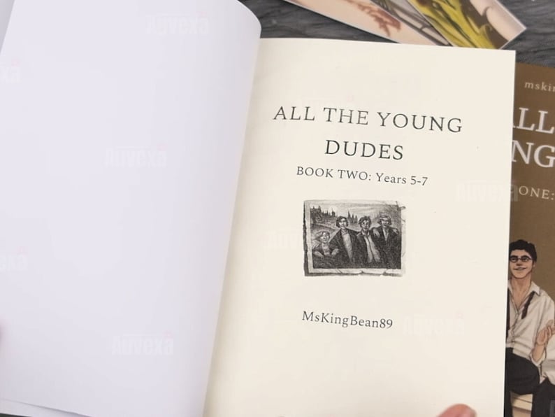 All the Young Dudes Book Binding standard Version. Rebinding Book. Full ...