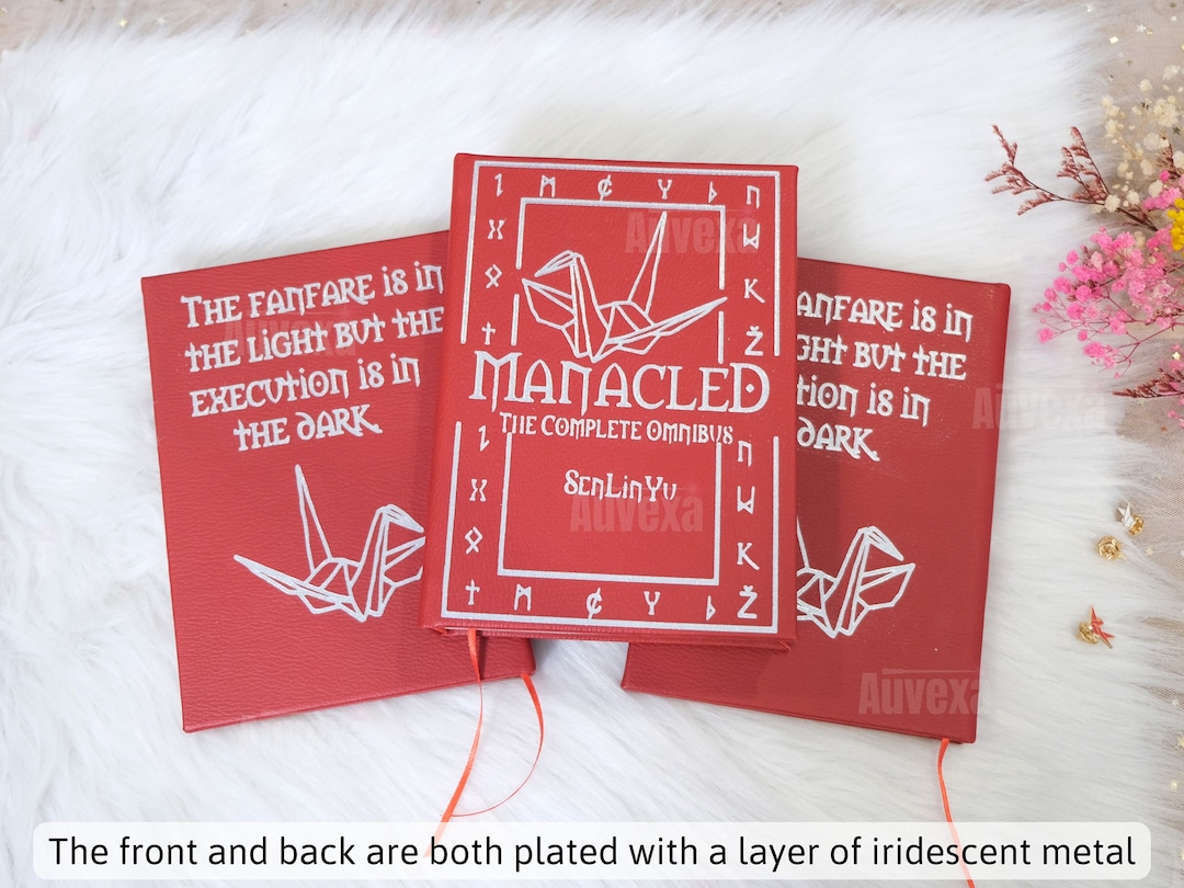 Manacled Book 3-volume Luxury Leather-bound Edition With Illustrations ...