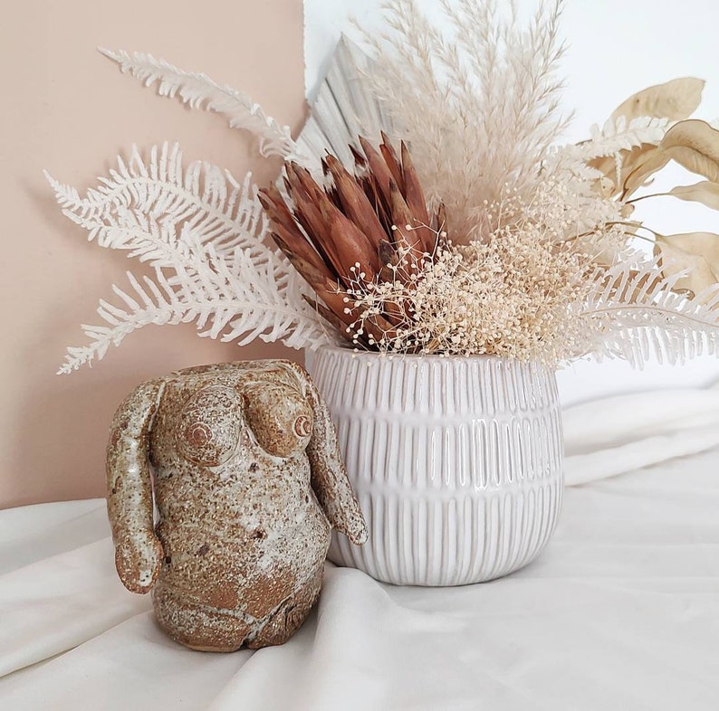 Ceramic Body Sculpture, Body Empowerment, Female Body, Ceramic Vase ...