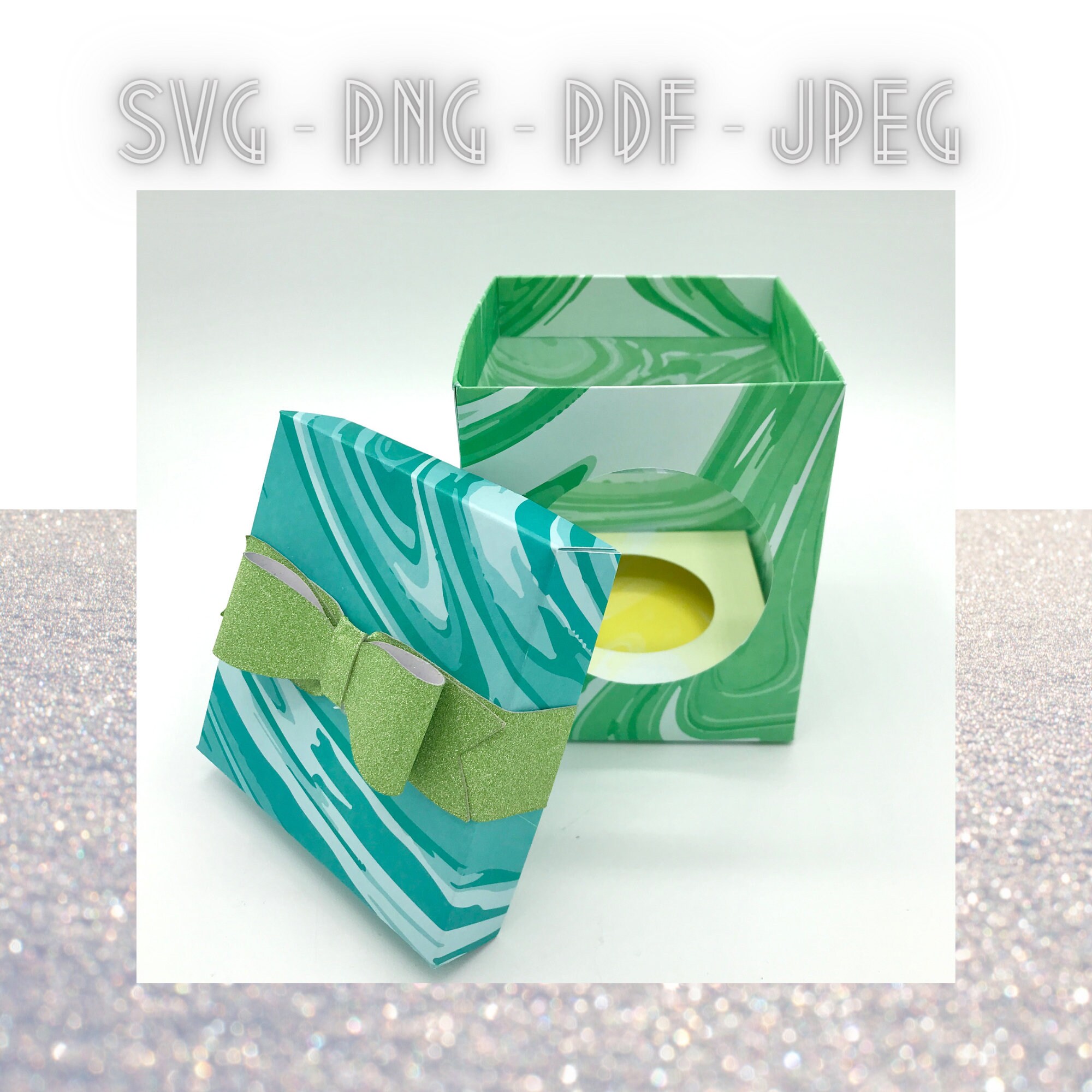 Bauble Box Template for 10cm Round Bauble 4inch Christmas | Etsy