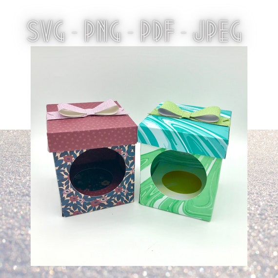 Bauble Box Template for 10cm Round Bauble 4inch Christmas | Etsy