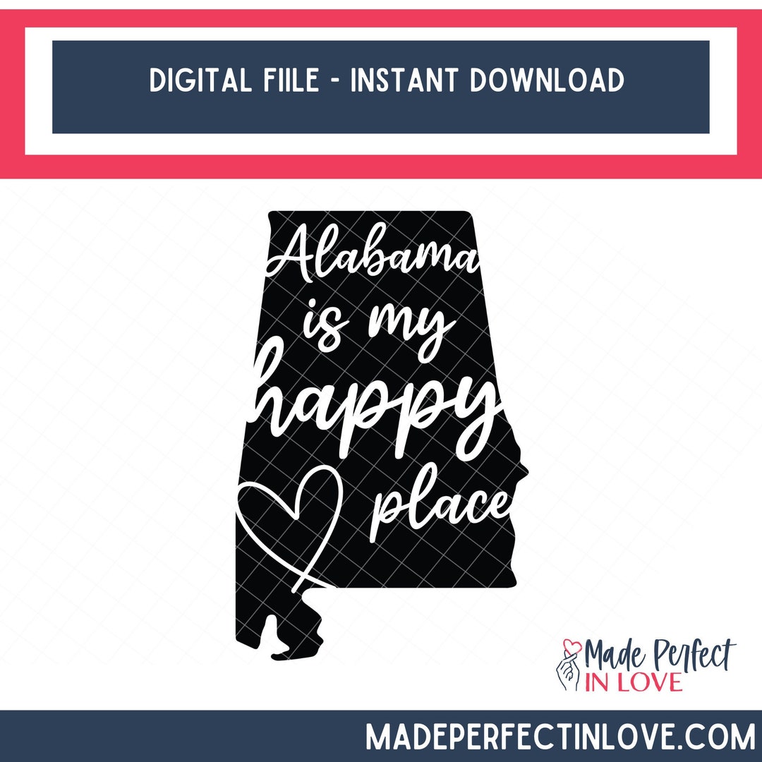 Alabama State SVG, Alabama State Sublimation Designs, Alabama SVG ...