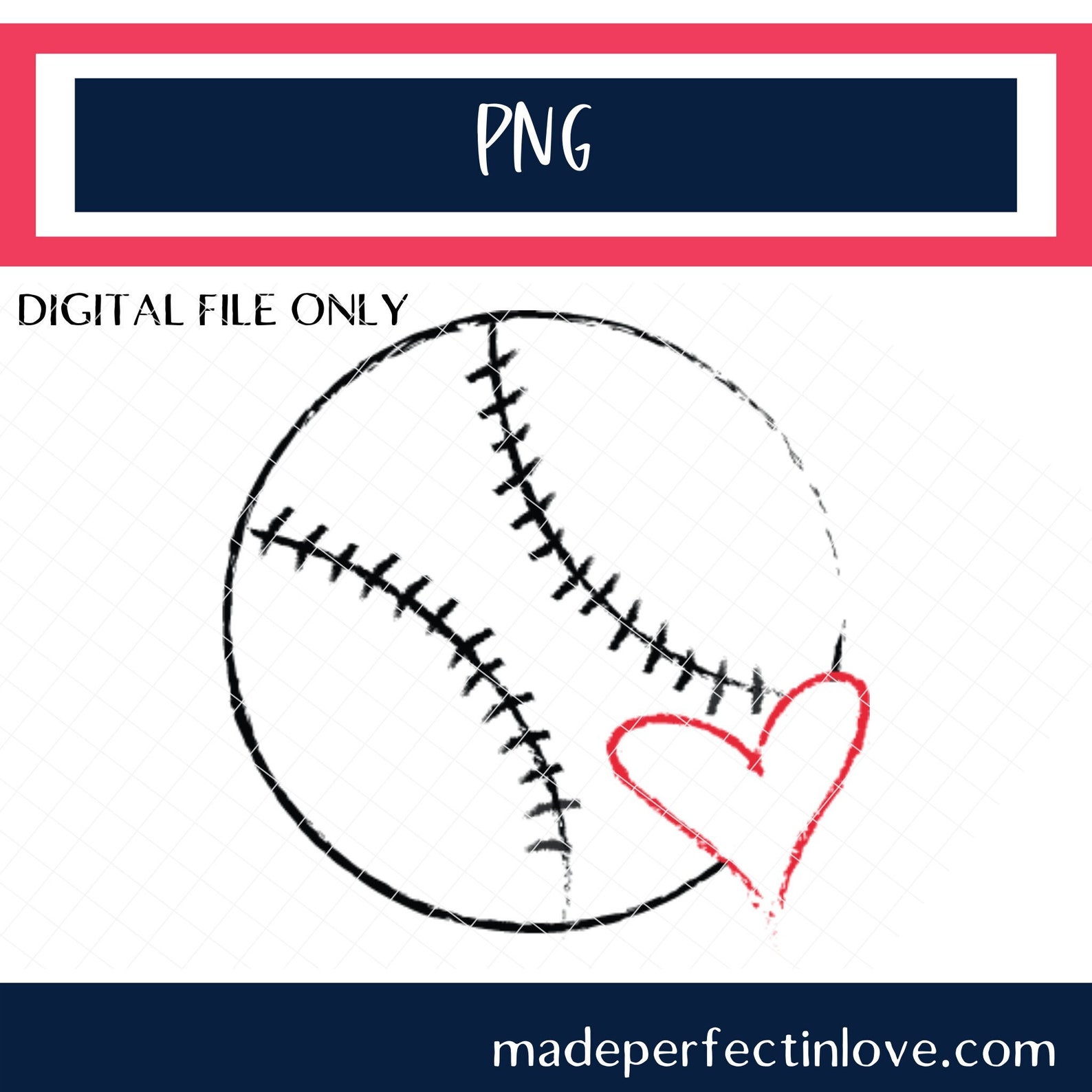 Rustic Baseball Png Clipart for Commercial Use Baseball Png - Etsy