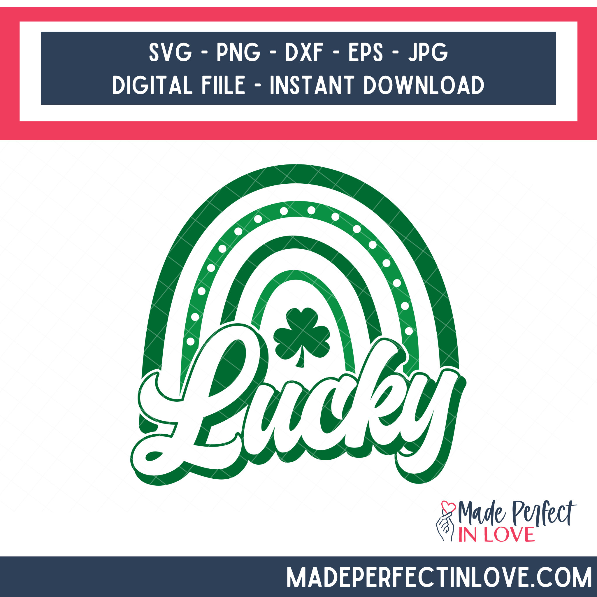 Lucky Rainbow Svg, Lucky Rainbow Png, Lucky Rainbow St Patricks Day ...