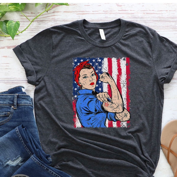 Rosie the Riveter Shirt - Etsy