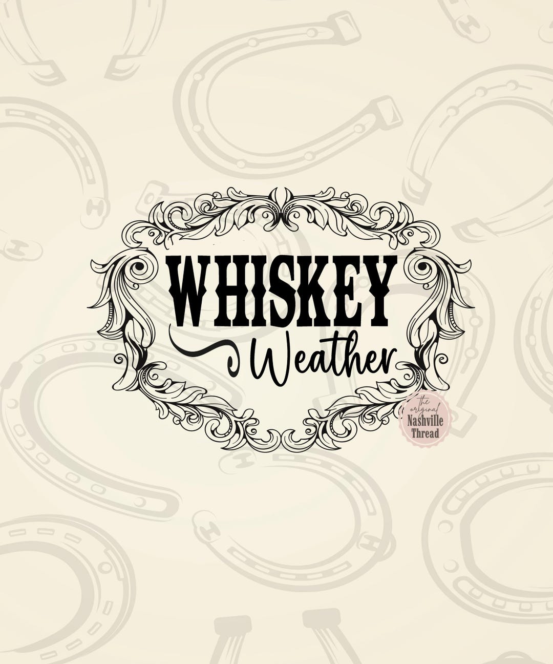 Whiskey Weather Retro Cowgirl PNG, Western Graphic (digital Download ...