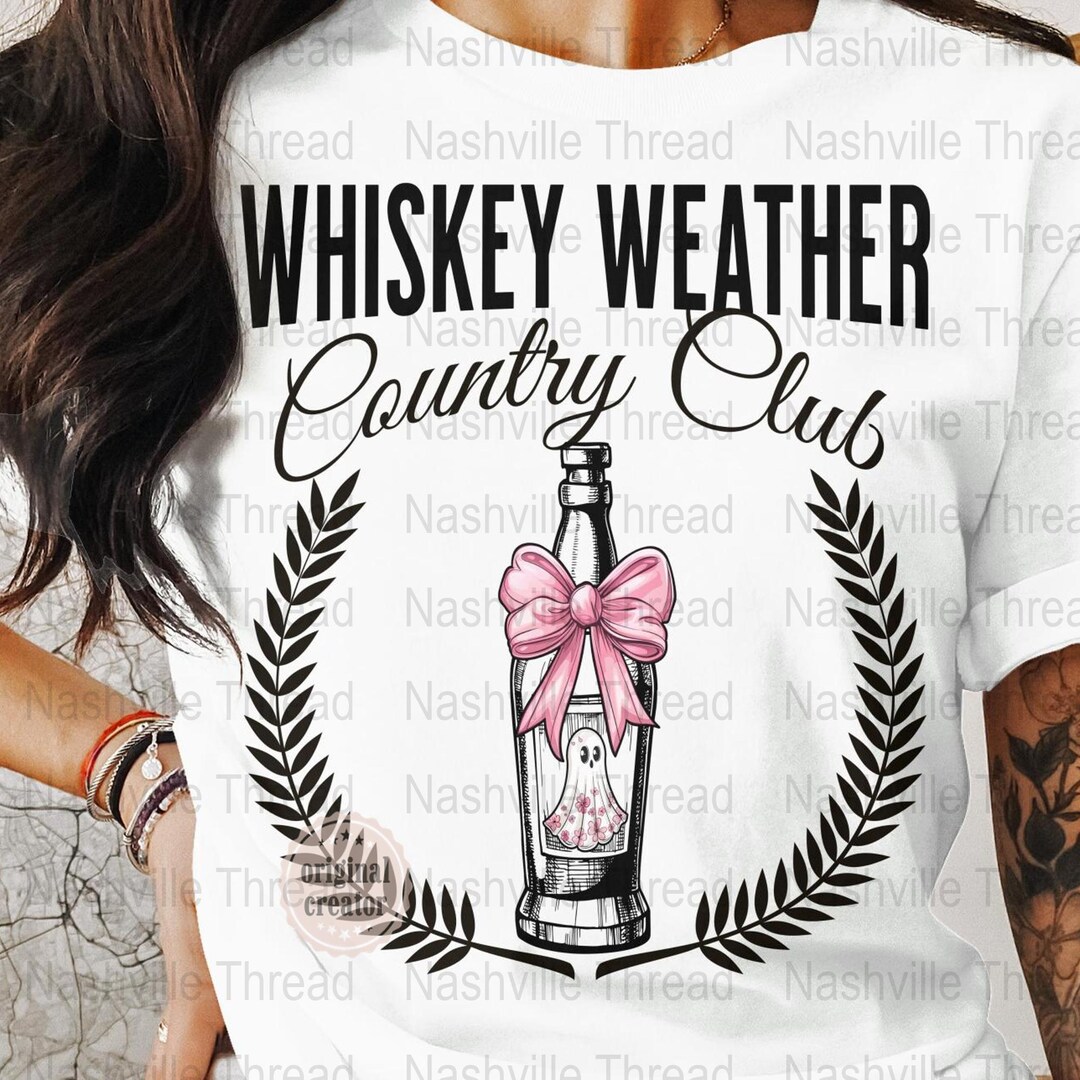 Whiskey Weather, Whiskey Weather PNG, Halloween Girly, Western ...