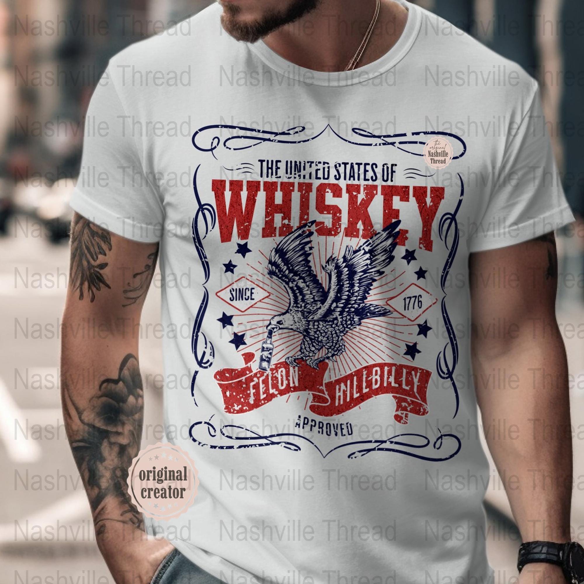 United States of Whiskey, Western 4th of July, Whiskey Png, Retro Rodeo ...
