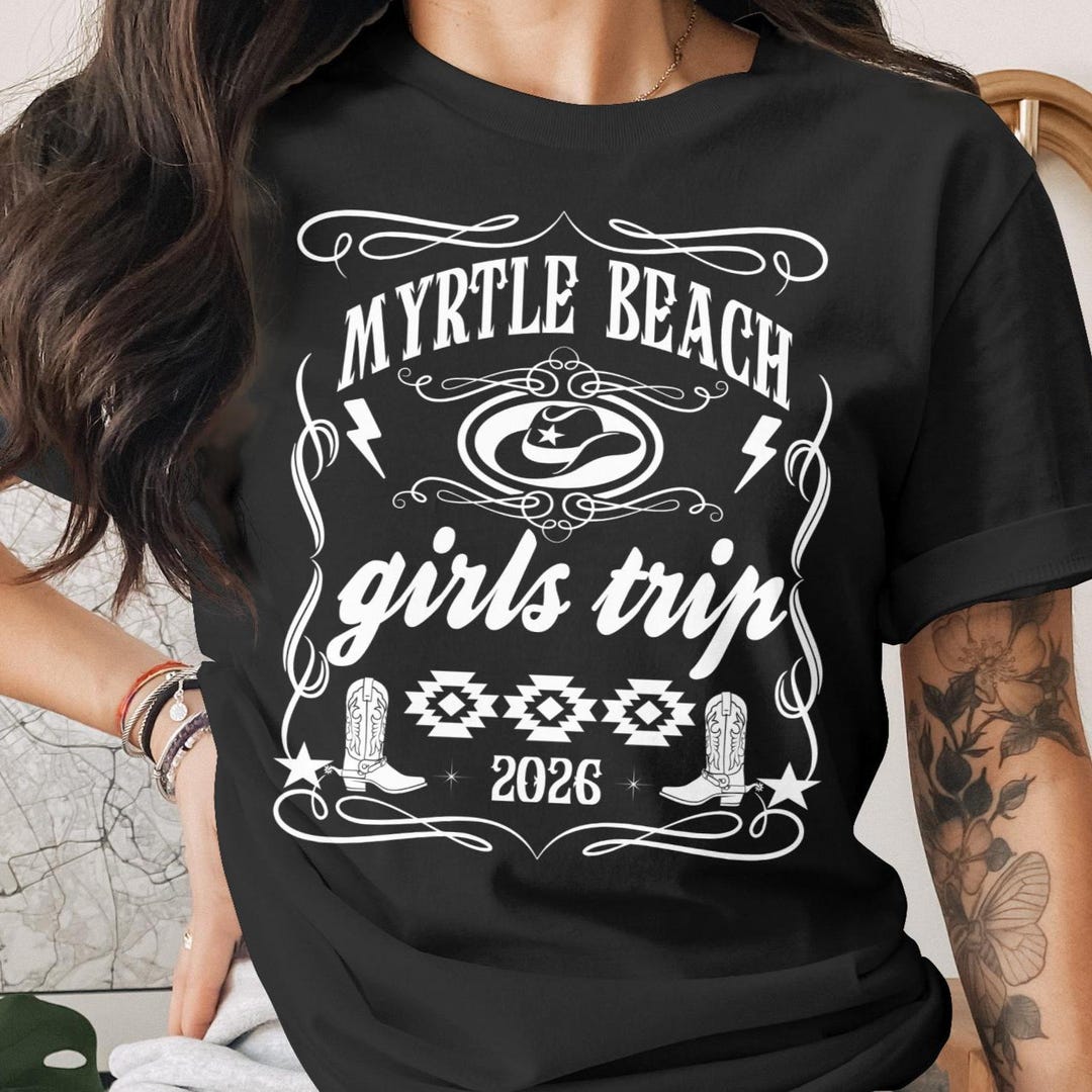 Myrtle Beach Girls Trip, Whiskey Theme, Trendy Western Group Party ...