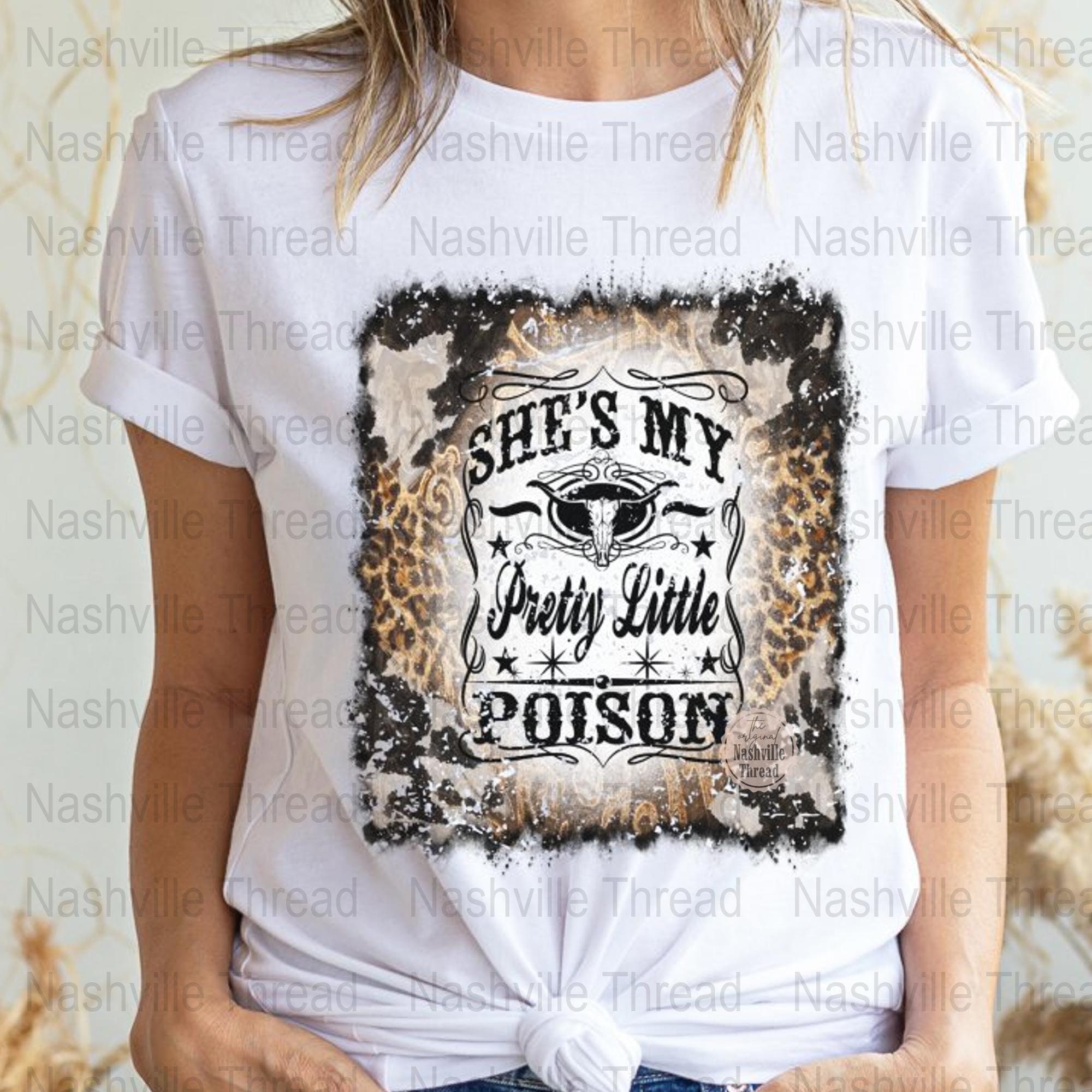 Pretty Little Poison PNG, Retro Western Cowgirl Design (digital File ...