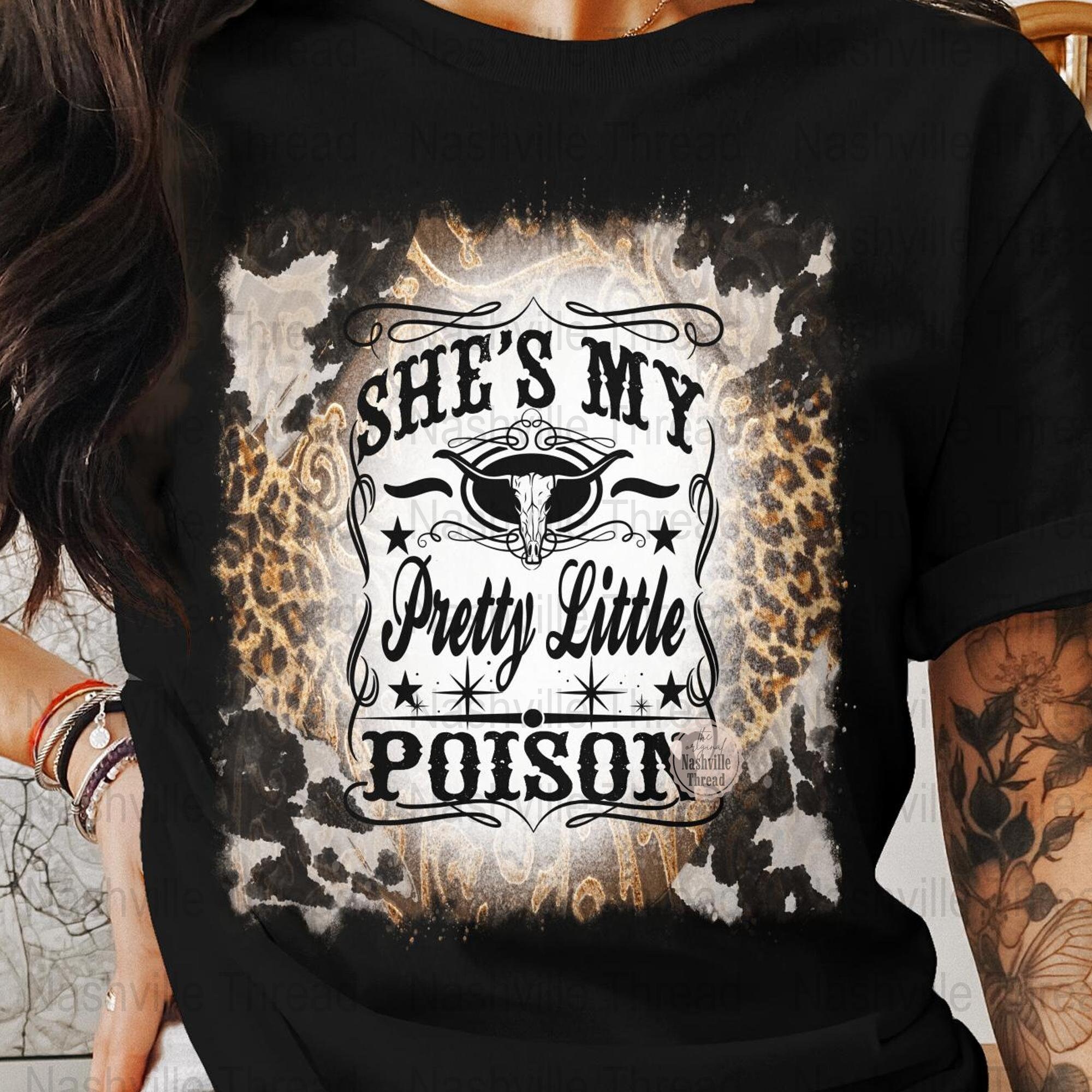 Pretty Little Poison PNG, Retro Western Cowgirl Design (digital File ...